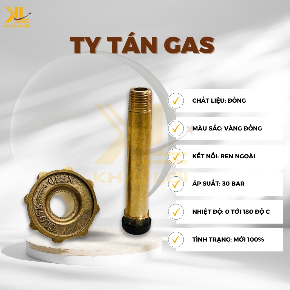 Ty Tán Gas - Cửa hàng Vật Tư Công Nghiệp Khải Lợi