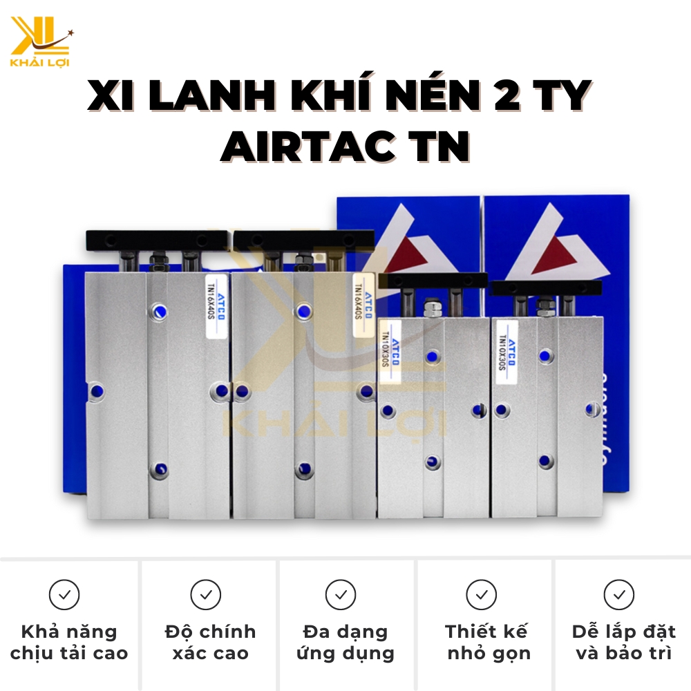 Xi Lanh Khí Nén 2 Ty Airtac TN – Cửa hàng Khải Lợi