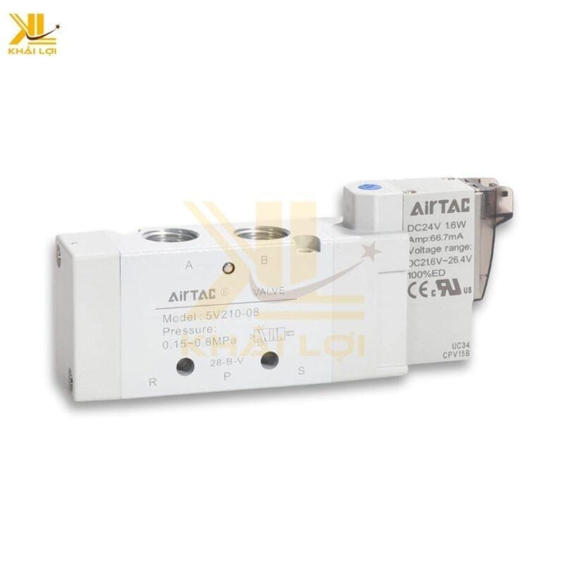 Van Điện Từ Khí Nén Airtac 5V - Cửa hàng Vật Tư Công Nghiệp Khải Lợi