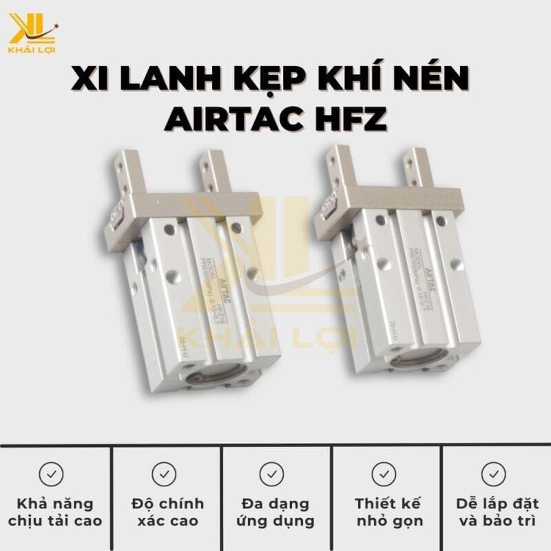 Xi Lanh Kẹp Khí Nén AIRTAC HFZ 6 10 16 20 25 32 - Cửa hàng Vật Tư Công ...