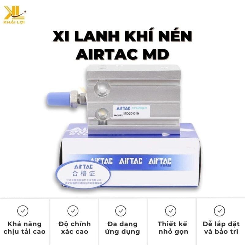 Van Tiết Lưu Khí Airtac PSL - Cửa hàng Vật Tư Công Nghiệp Khải Lợi